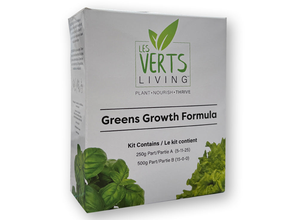 Greens Growth Formula Nutrient Kit | T&T Seeds